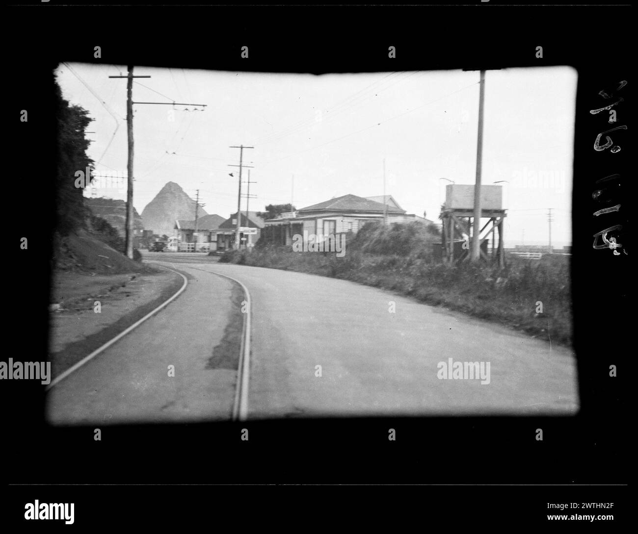 Port Moturoa (New Plymouth Harbour) gelatin silver negatives, black-and ...