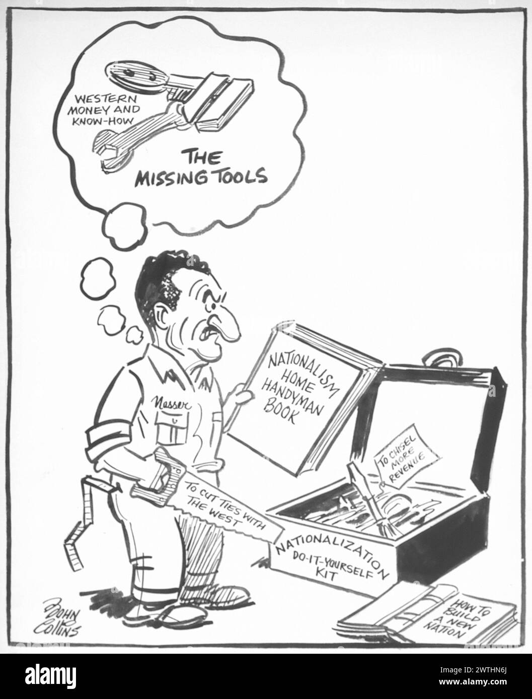 Cartoon - The Do-It-Yourself Fad Hits the Middle East. John Collins ...