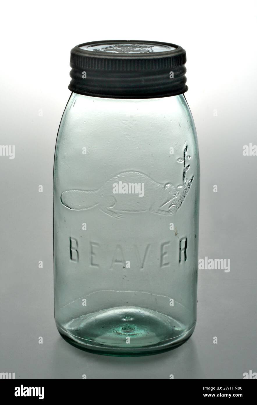 Preserving jar - Beaver Flint Glass Company , Dominion Glass Company ...