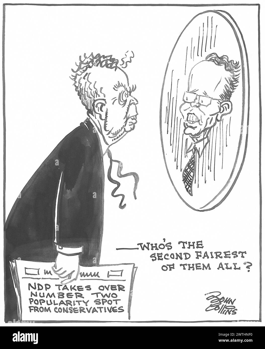 Cartoon mirror on wall hi-res stock photography and images - Alamy