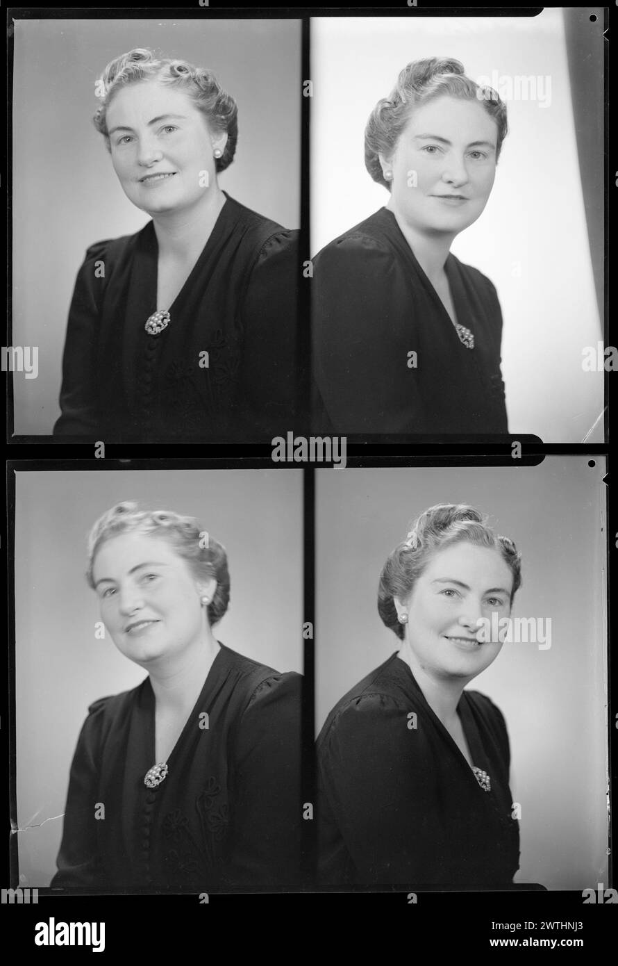 Woman; inscribed 'Mrs Lawson List' gelatin silver negatives, black-and ...