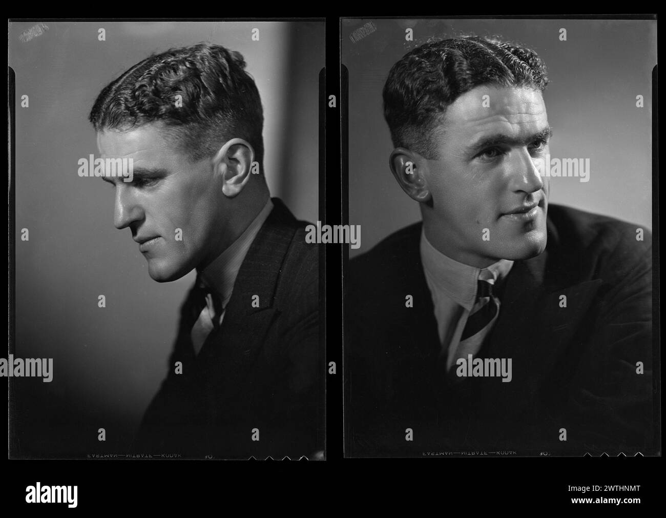 Man; inscribed 'Mr Symes' Nitrate negatives, gelatin silver negatives ...