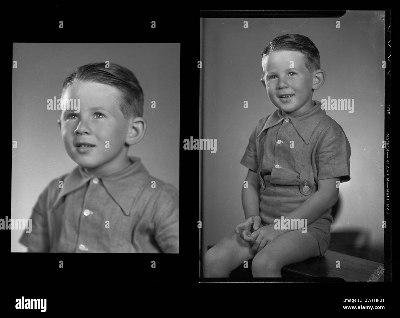 Child; inscribed 'Mrs J F Duff. Nitrate negatives, gelatin silver ...