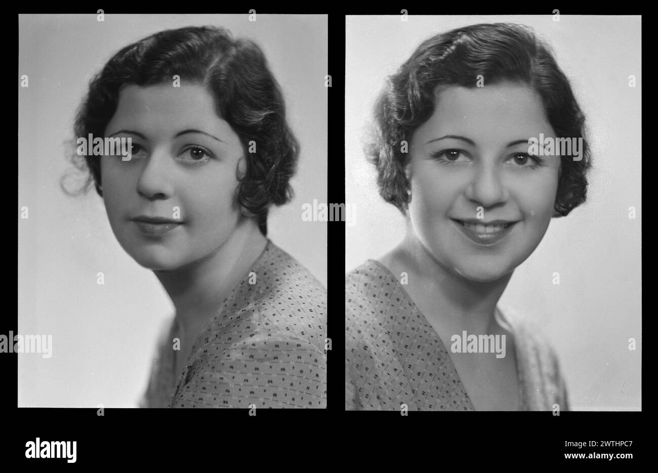 Woman; inscribed 'Miss Wolf' gelatin silver negatives, black-and-white ...