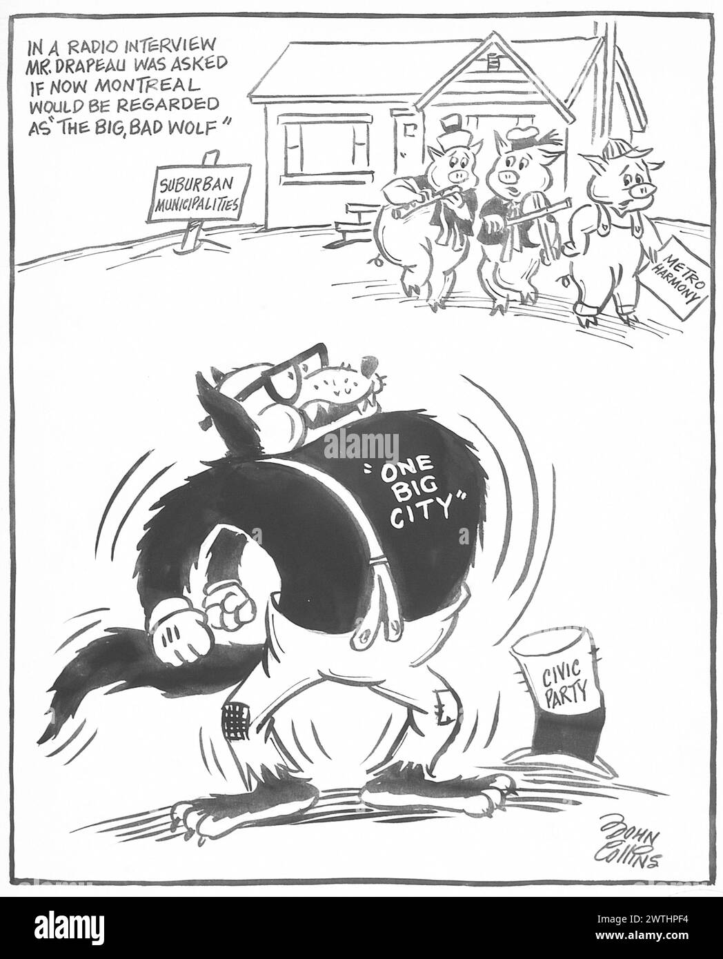 Huff and puff Black and White Stock Photos & Images - Alamy