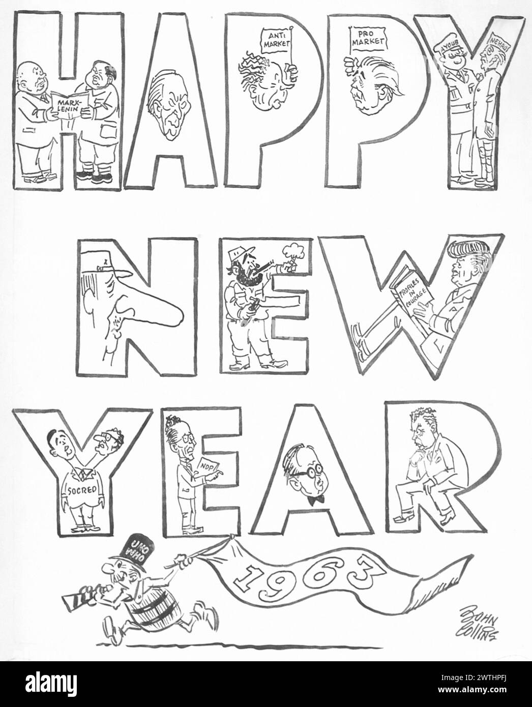 1960s cartoons Black and White Stock Photos & Images - Alamy