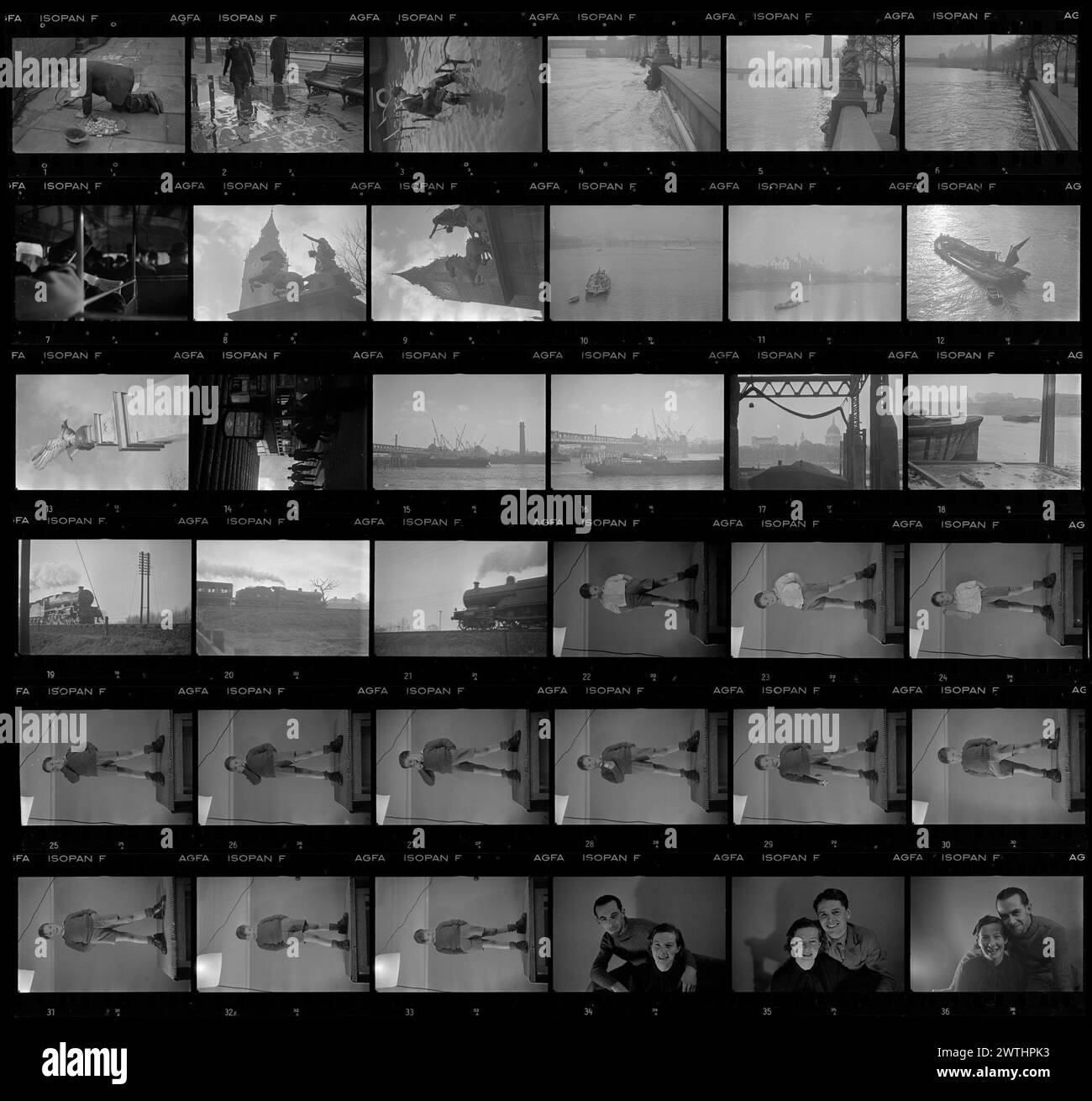 Portraits; London scenes gelatin silver negatives, black-and-white ...