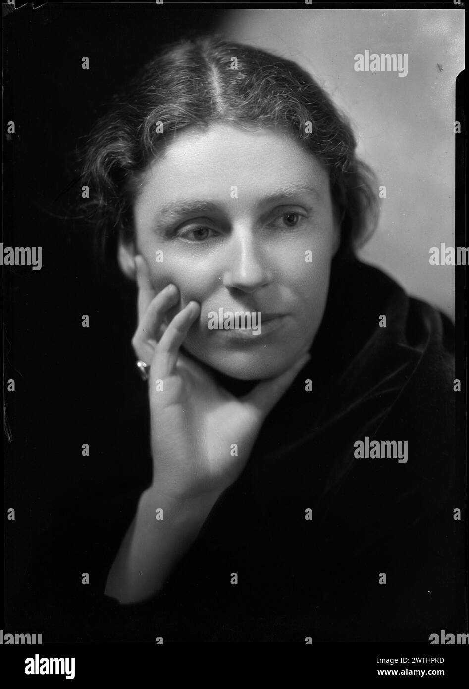 Iris Wilkinson [Robin Hyde] black-and-white negatives, gelatin silver ...