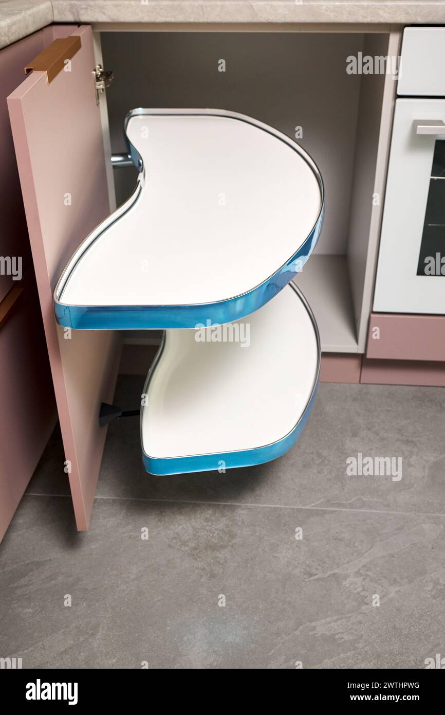 Kitchen access mechanism Magic corner for Blind Corner Cabinets ...