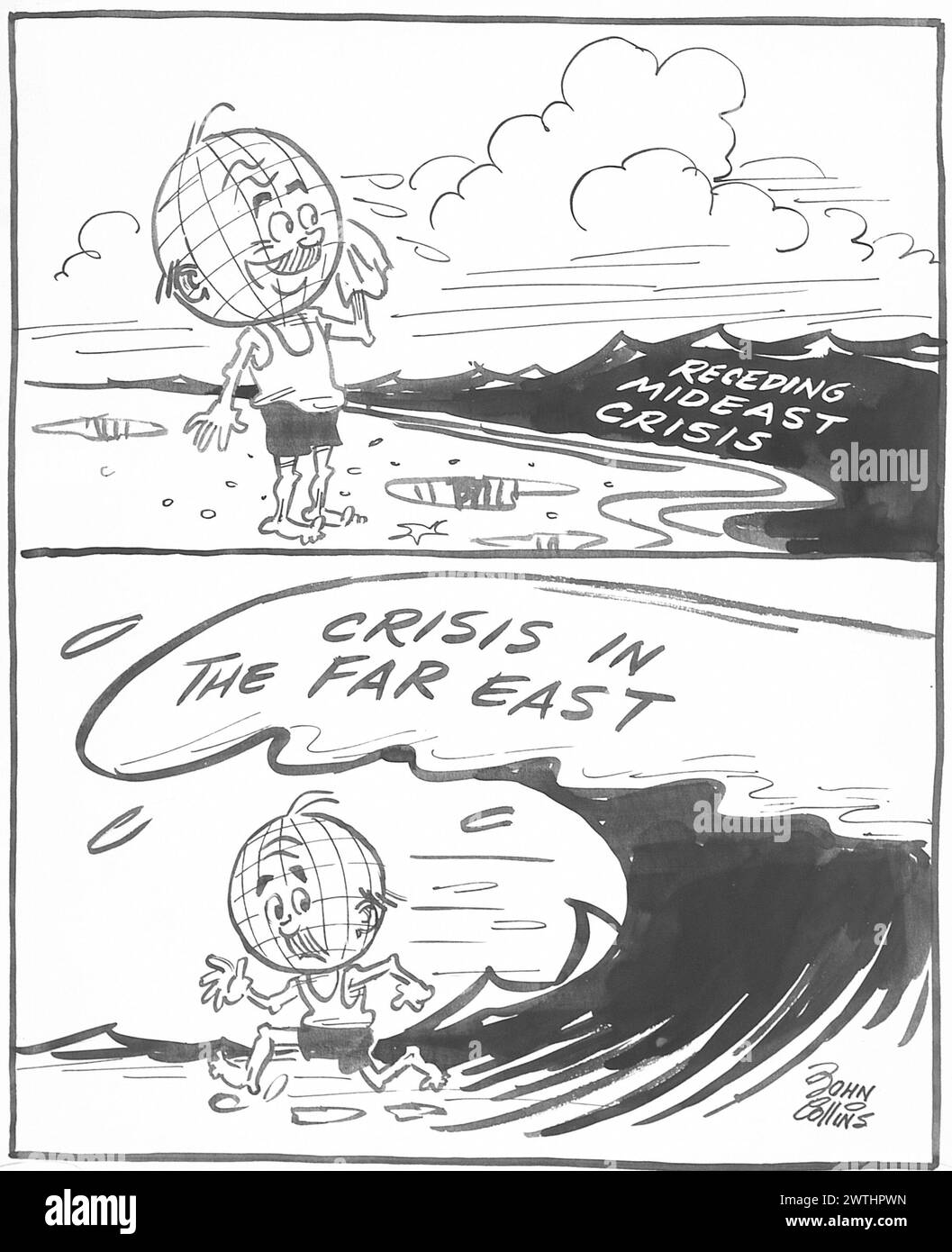 Ebb and flow Black and White Stock Photos & Images - Alamy