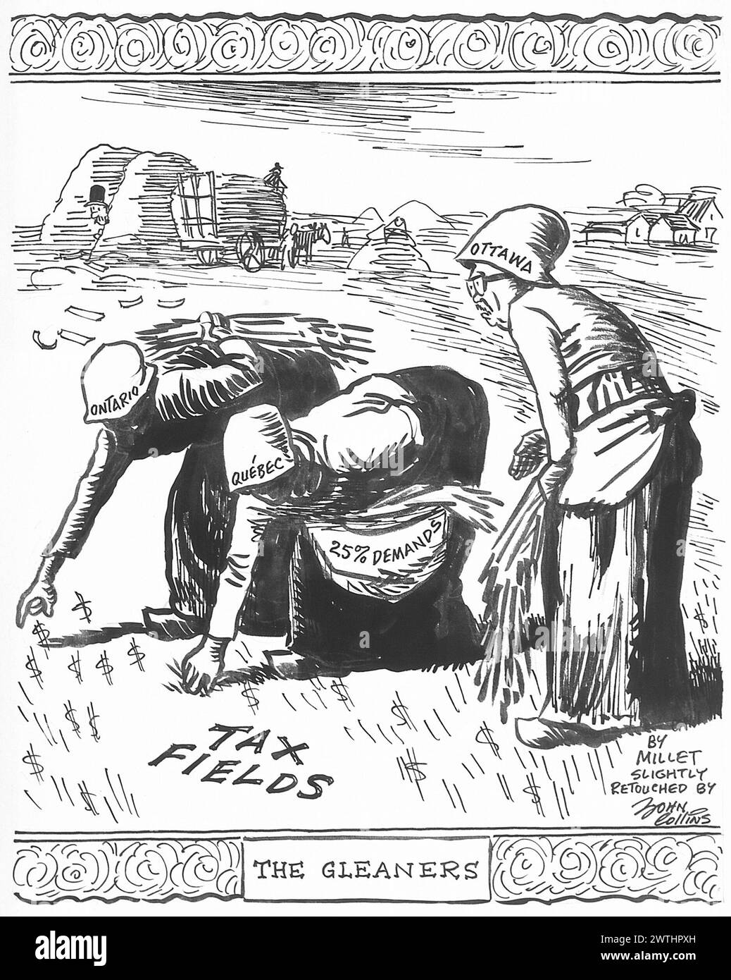 Cartoon - Masterpieces from Uno Who's National Gallery. John Collins ...
