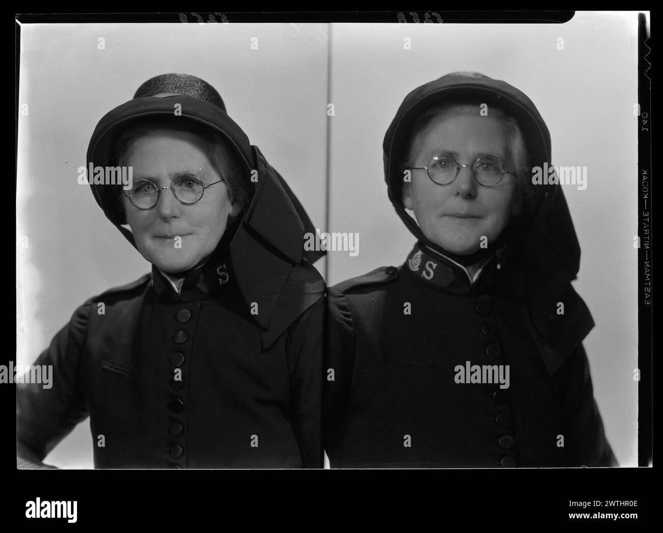 Woman; inscribed 'Major Schroeder' Nitrate negatives, gelatin silver ...