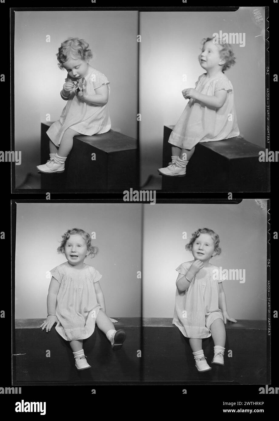 Child; inscribed 'Mrs H. S. Campbell' Nitrate negatives, gelatin silver ...