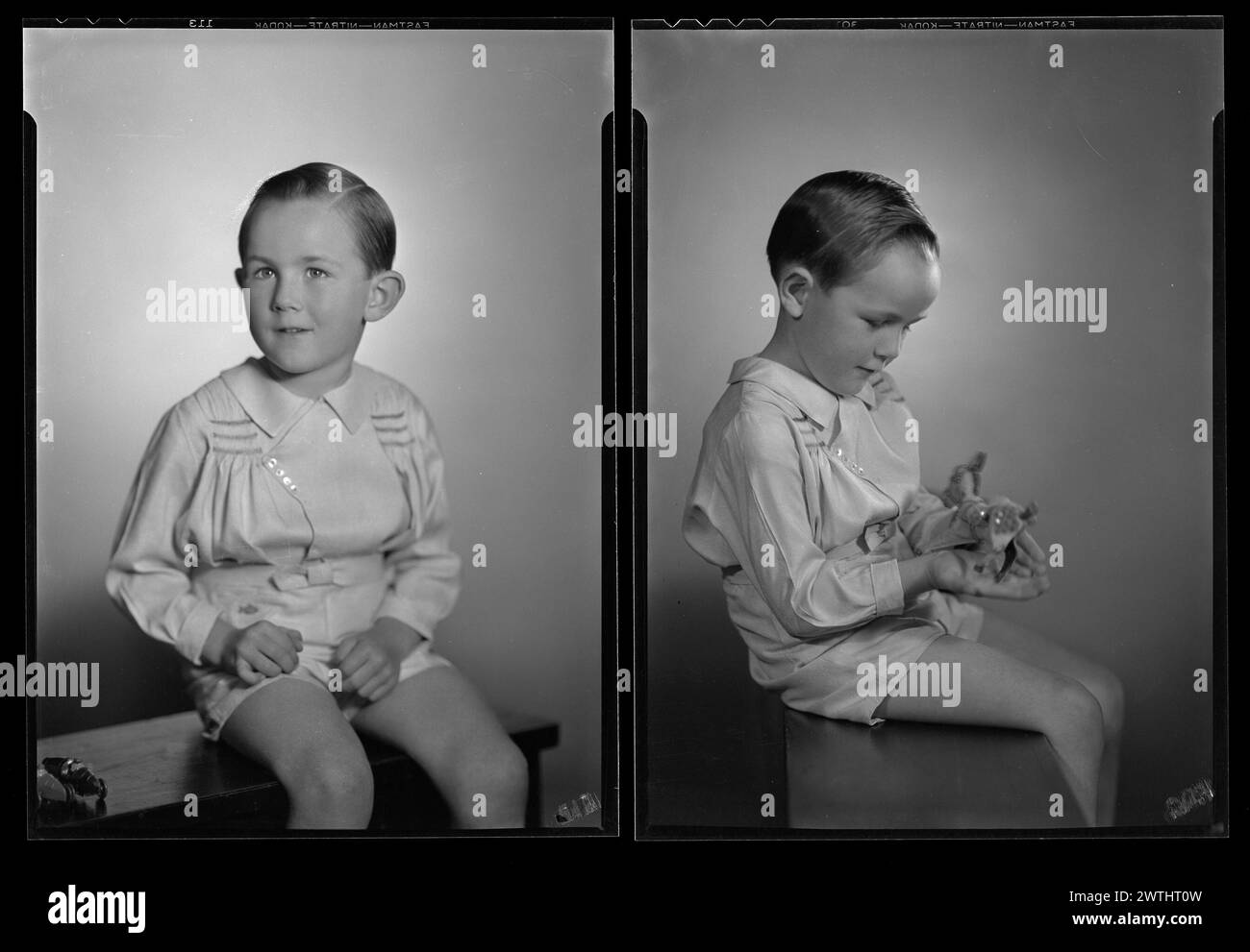 Child; inscribed 'Mrs A. F. Simpson' Nitrate negatives, gelatin silver ...