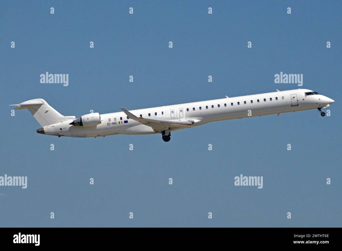 Germany, Bavaria, Munich: EI-HIC Bombardier CRJ-1000 Regional Jet (c/n ...