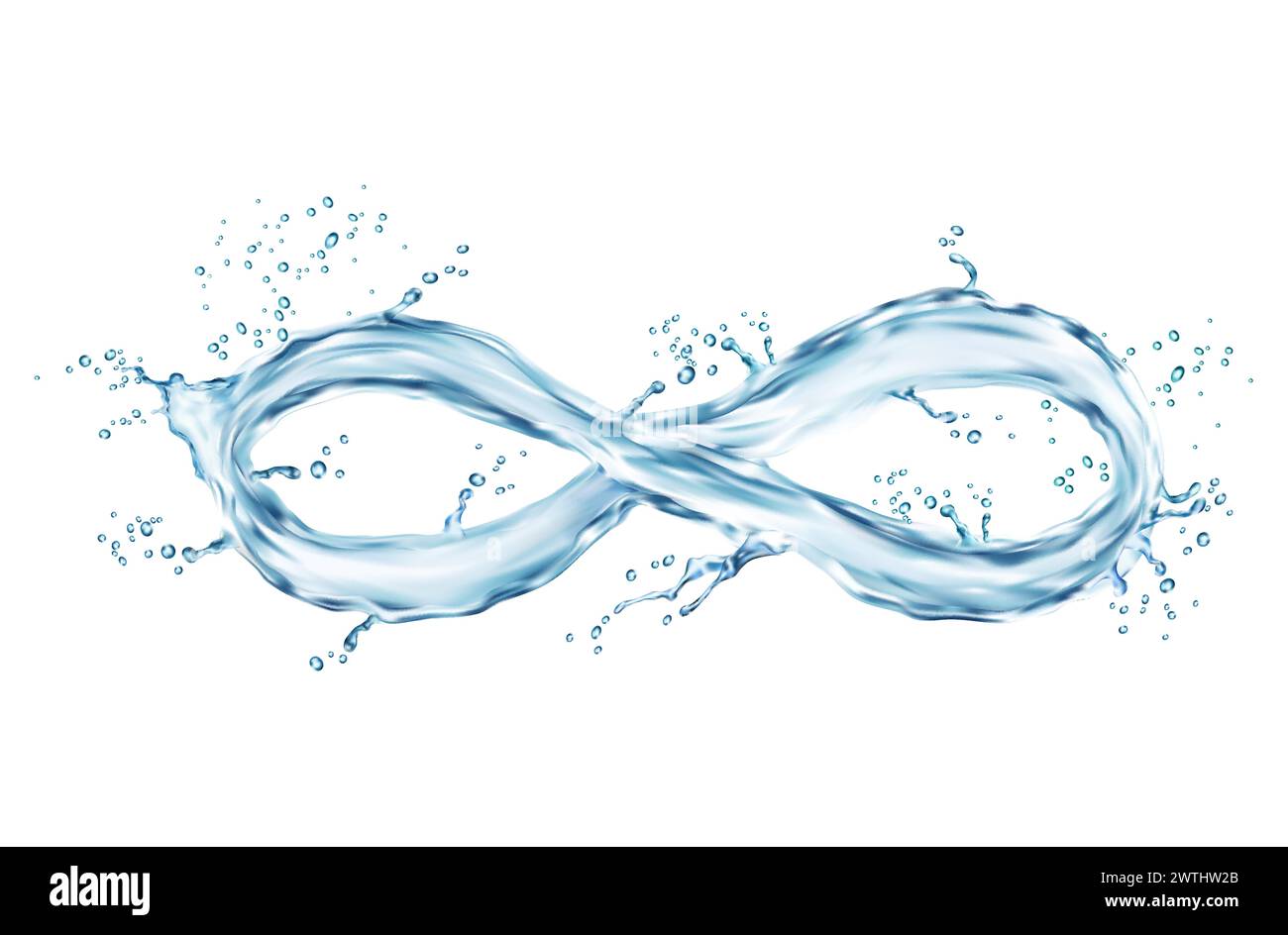 Closeup background pouring soda water Stock Vector Images - Alamy