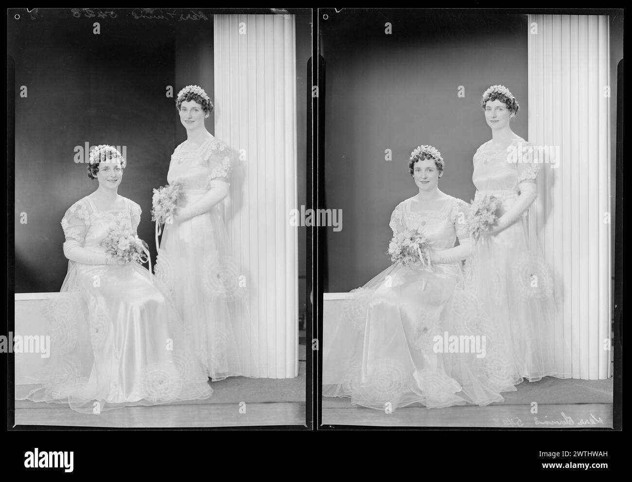 Kerr (twins) gelatin silver negatives, black-and-white negatives ...
