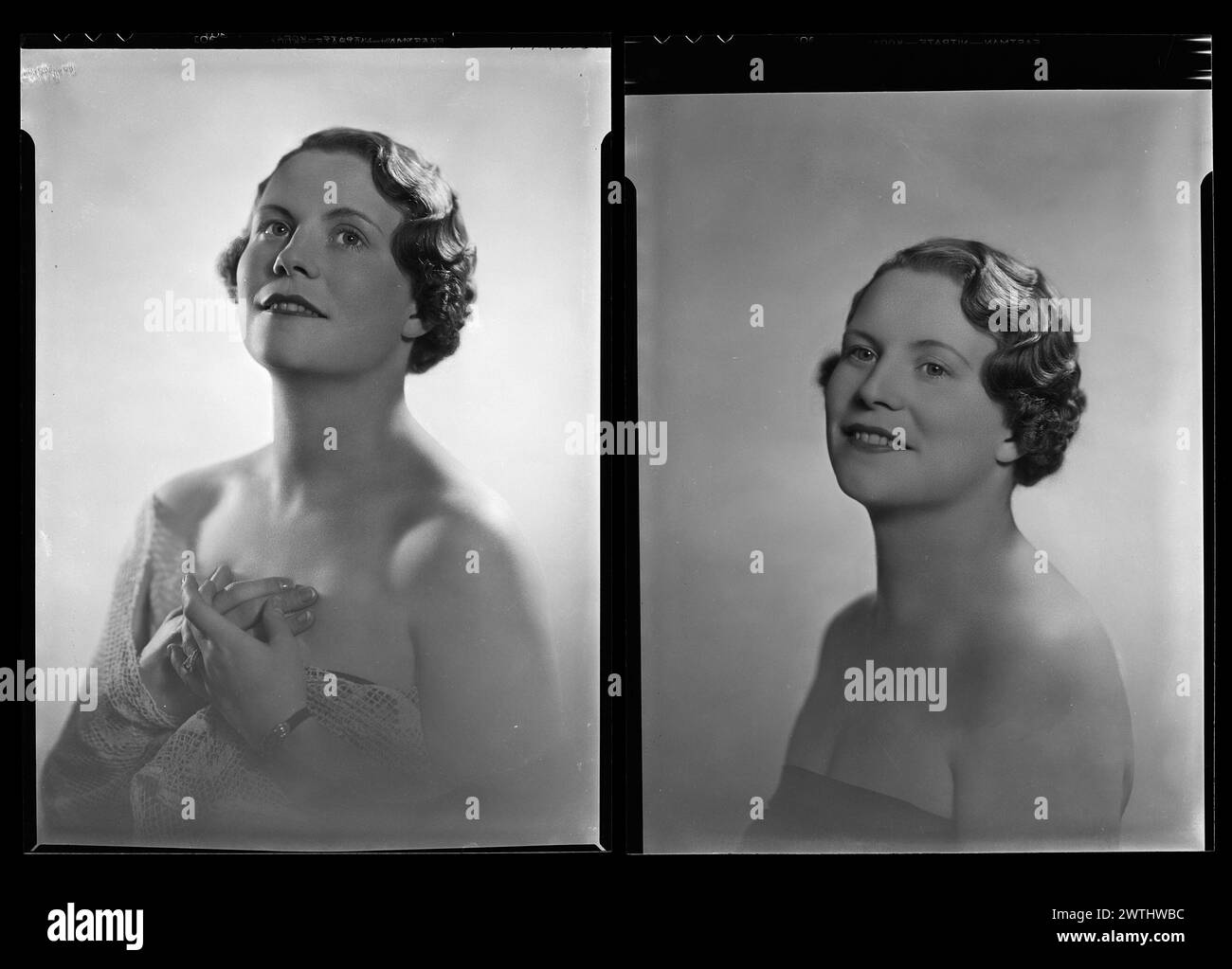 Woman; inscribed 'Madame Formichella' Nitrate negatives, gelatin silver ...
