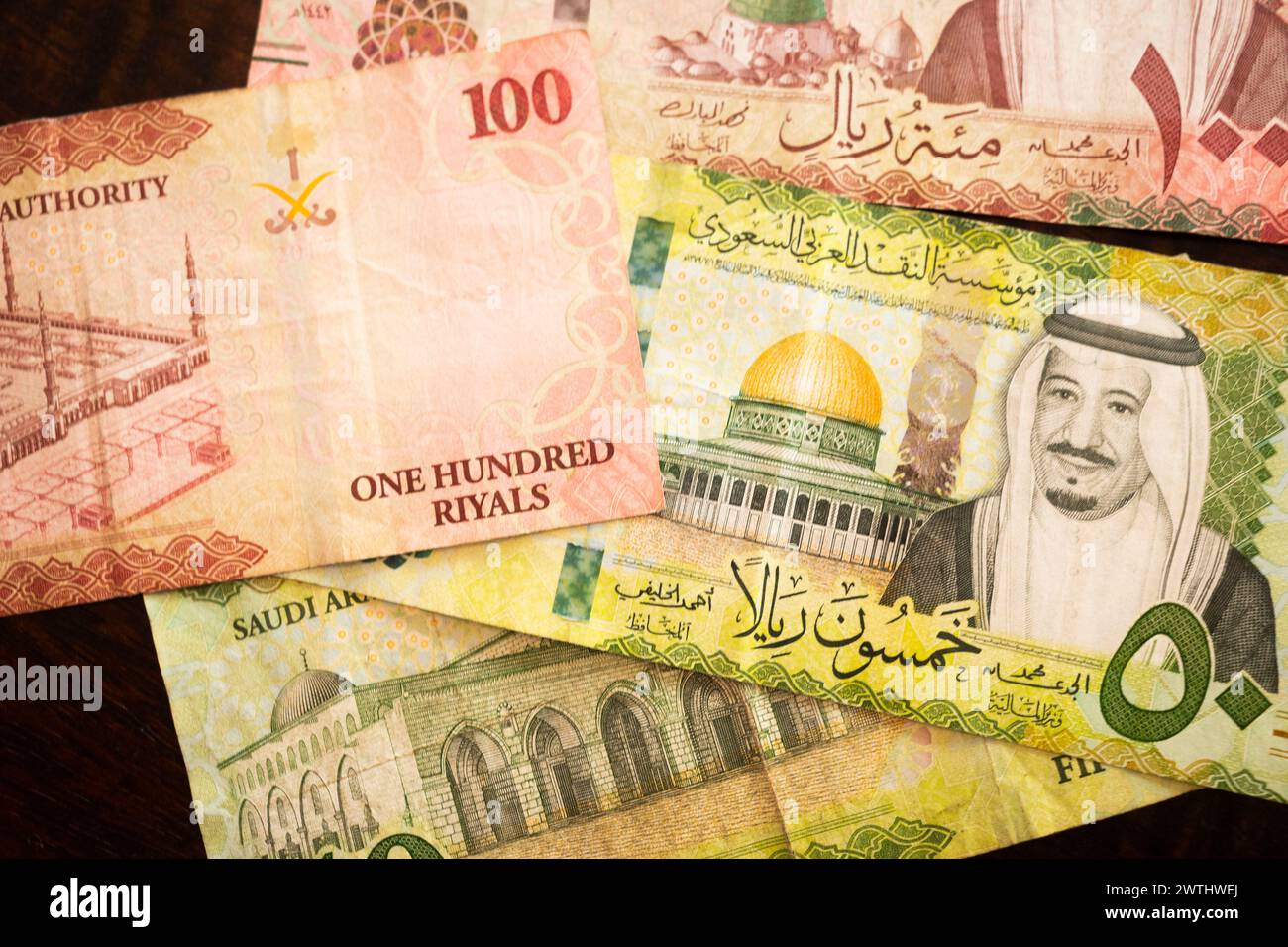 March 18, 2024, Rihyad, Kingdom of Saudi Arabia: Saudi currency stock ...