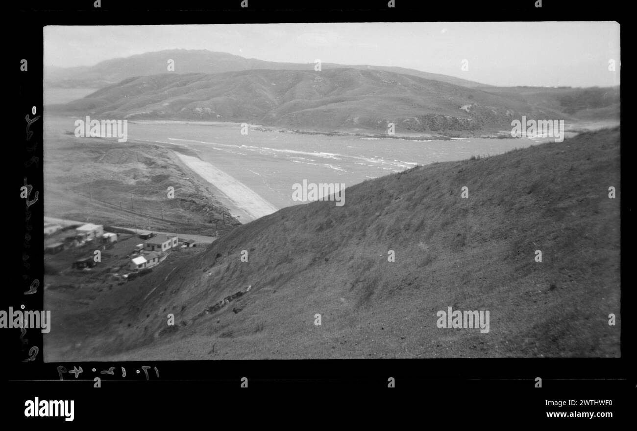 Panorama : Paremata Flat gelatin silver negatives, black-and-white ...