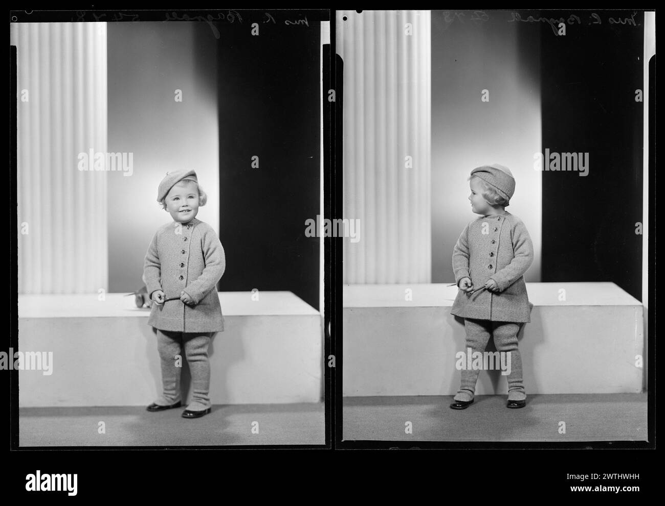 Mrs R Bagnall black-and-white negatives, studio portraits, gelatin ...