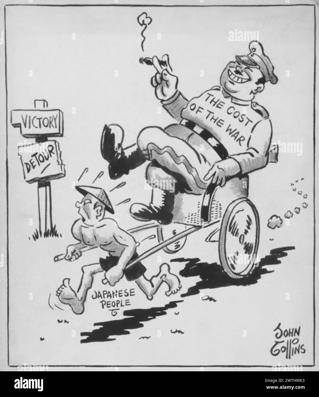 Cartoon - And Still No End in Sight. John Collins (1917-2007 Stock ...