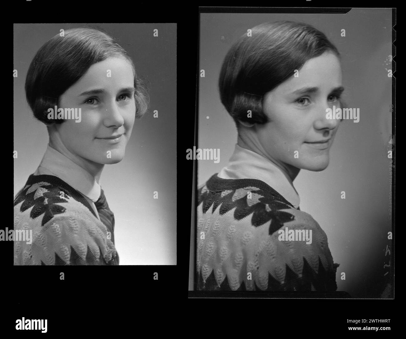 Woman; inscribed 'Miss Drummond' Nitrate negatives, gelatin silver ...