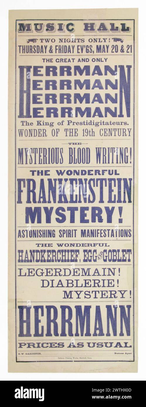 Herrmann the great hi-res stock photography and images - Alamy