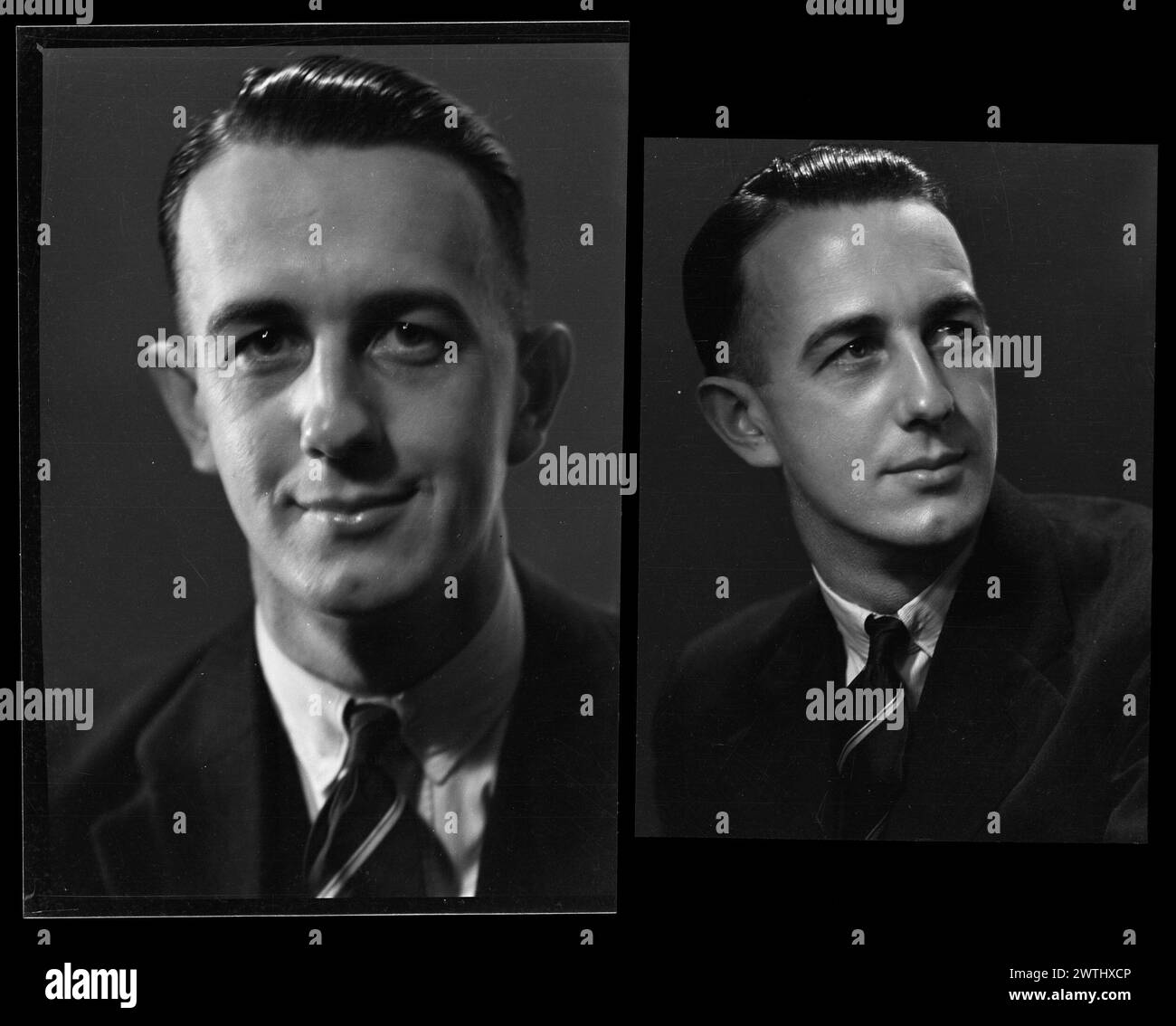 Man; inscribed 'Mr Begg' gelatin silver negatives, black-and-white ...