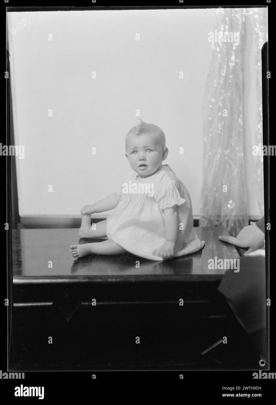 Baby; inscribed 'Mrs Nightingale' gelatin silver negatives, black-and ...