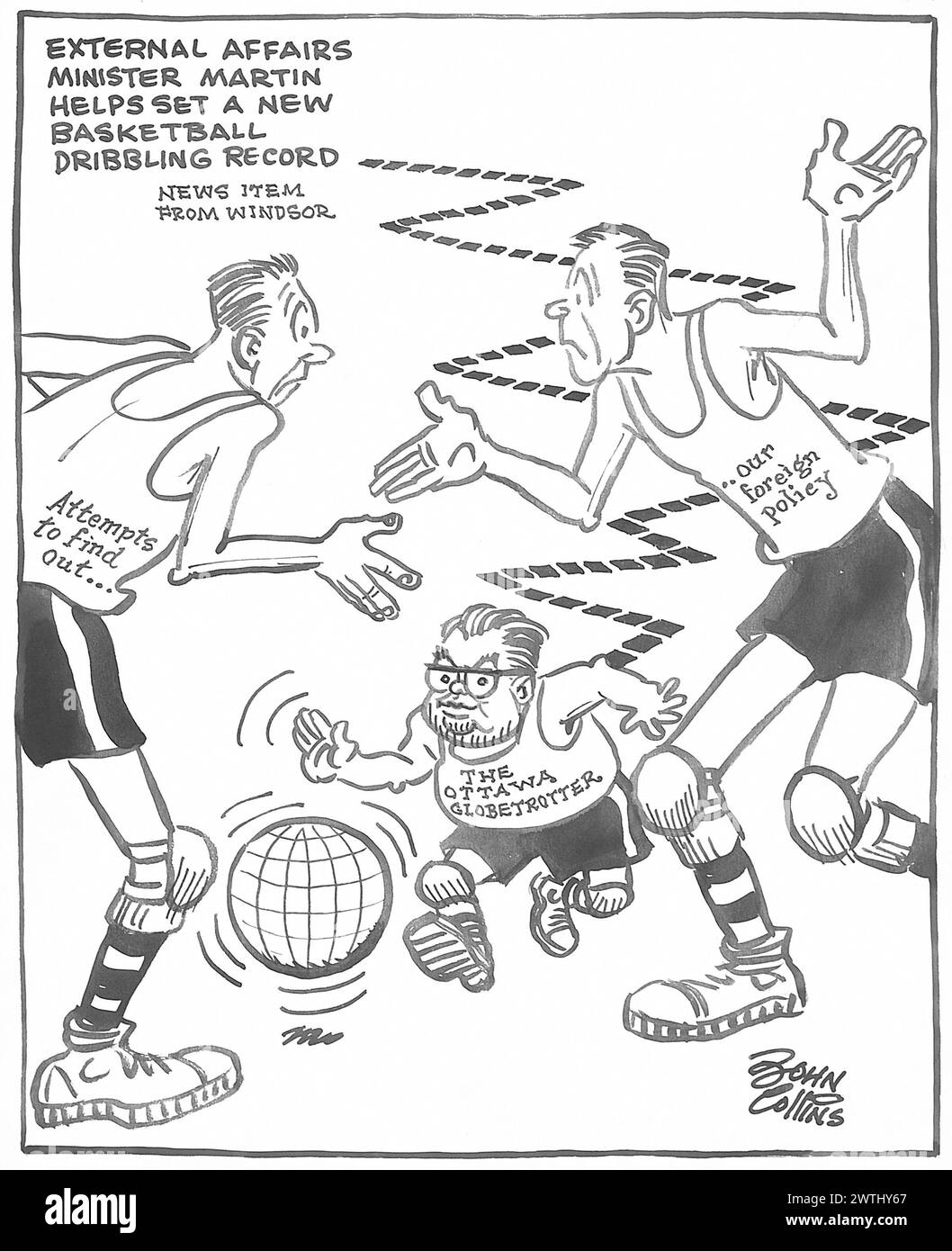 Cartoon - Why, Paul, We Thought You Held the Record All by Yourself ...