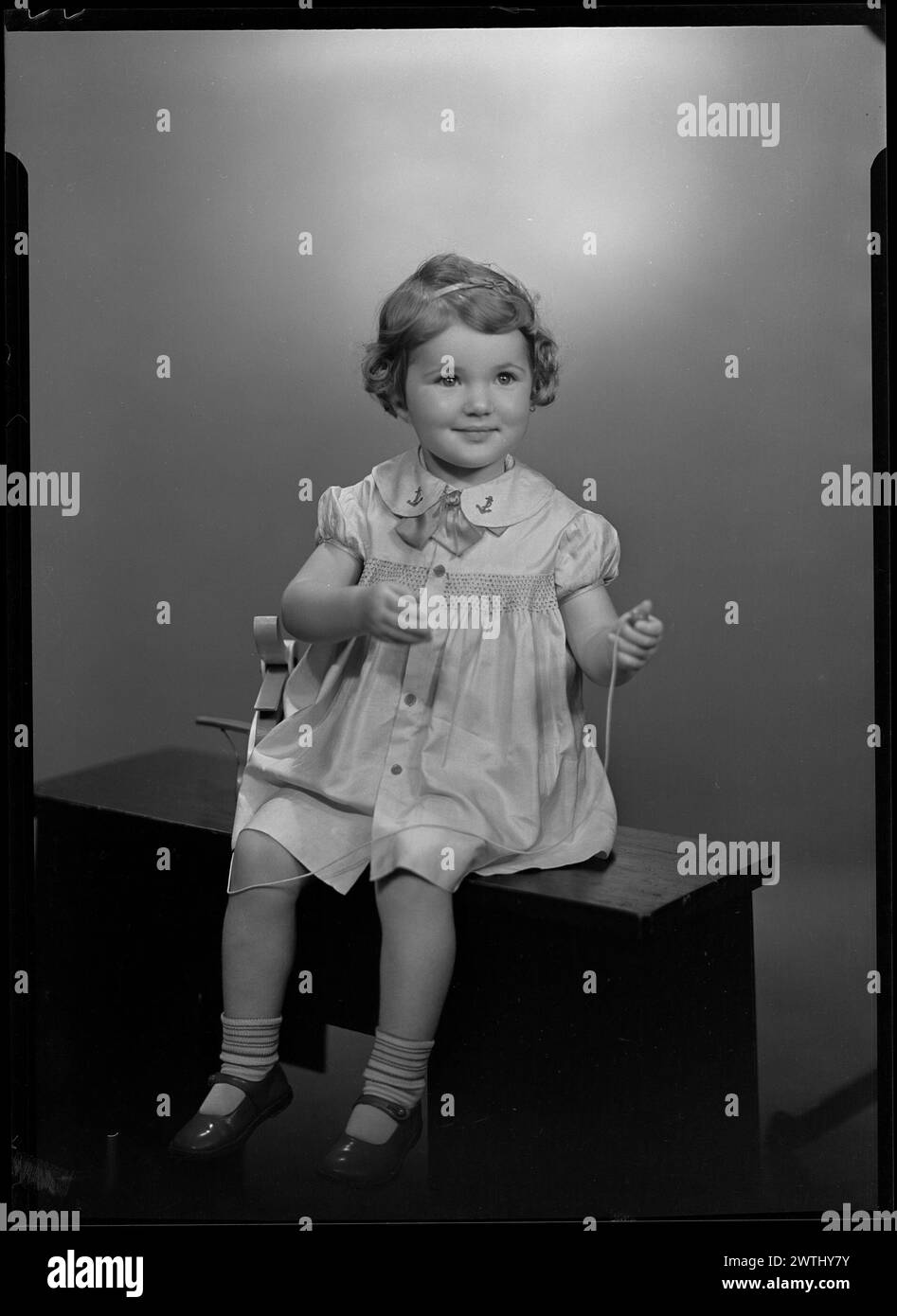 Honourable Robert Semple's grand-daughter black-and-white negatives ...