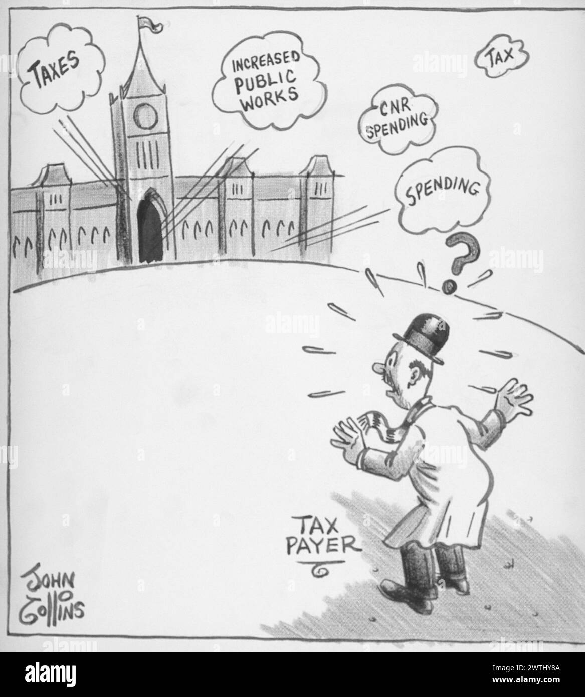 Cartoon construction workers Black and White Stock Photos & Images - Alamy