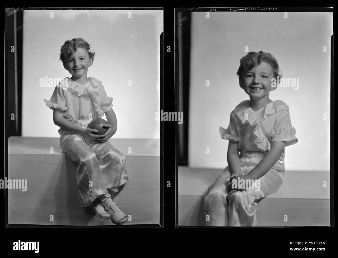 Child; inscribed 'Mrs Hope Gibbons' Nitrate negatives, gelatin silver ...