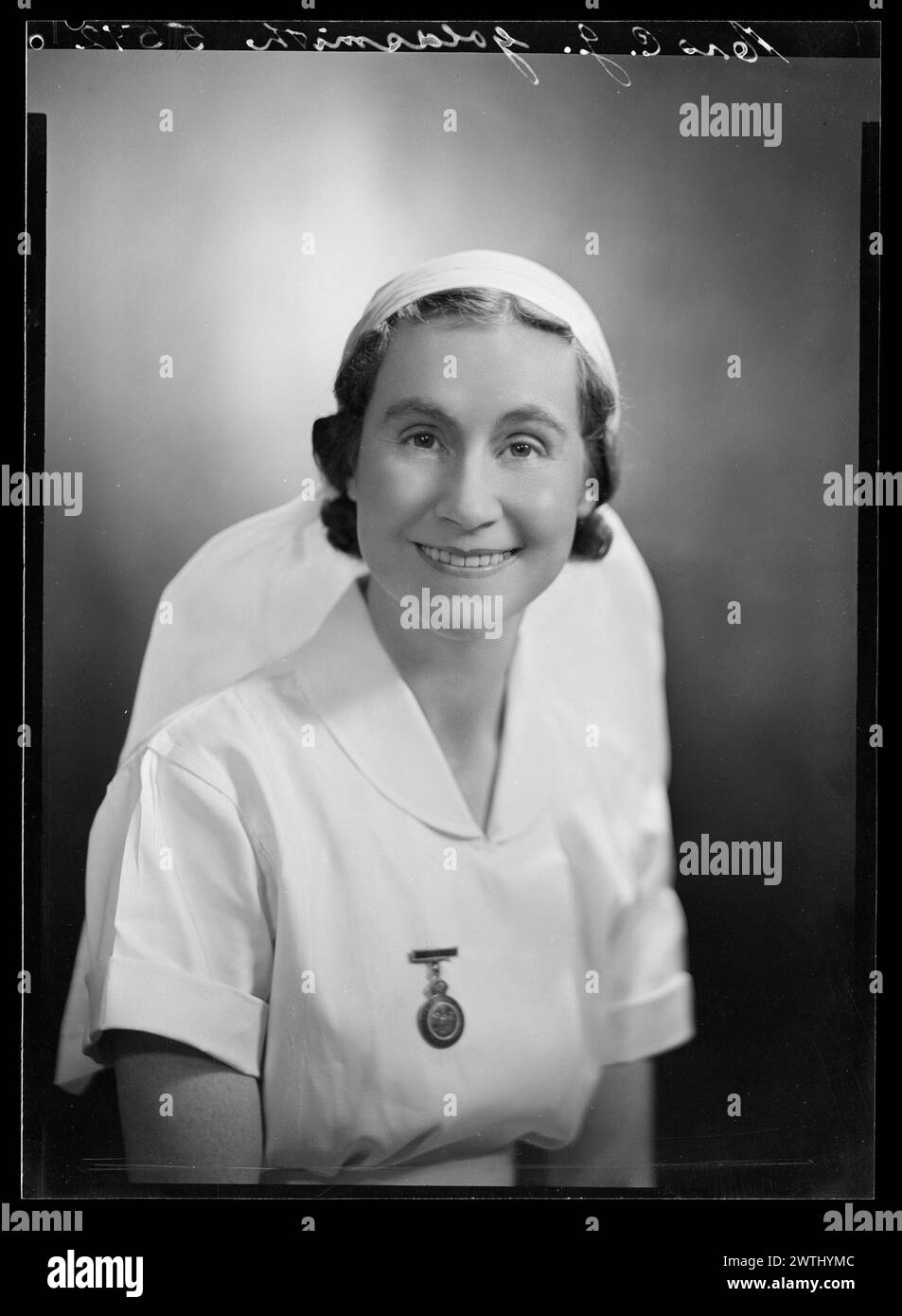 Mrs CJ Goldsmith black-and-white negatives, studio portraits, gelatin ...