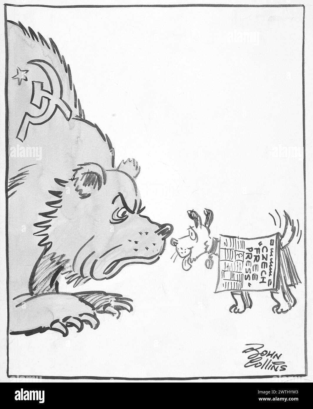 Lamb political cartoon 20th century hi-res stock photography and images ...