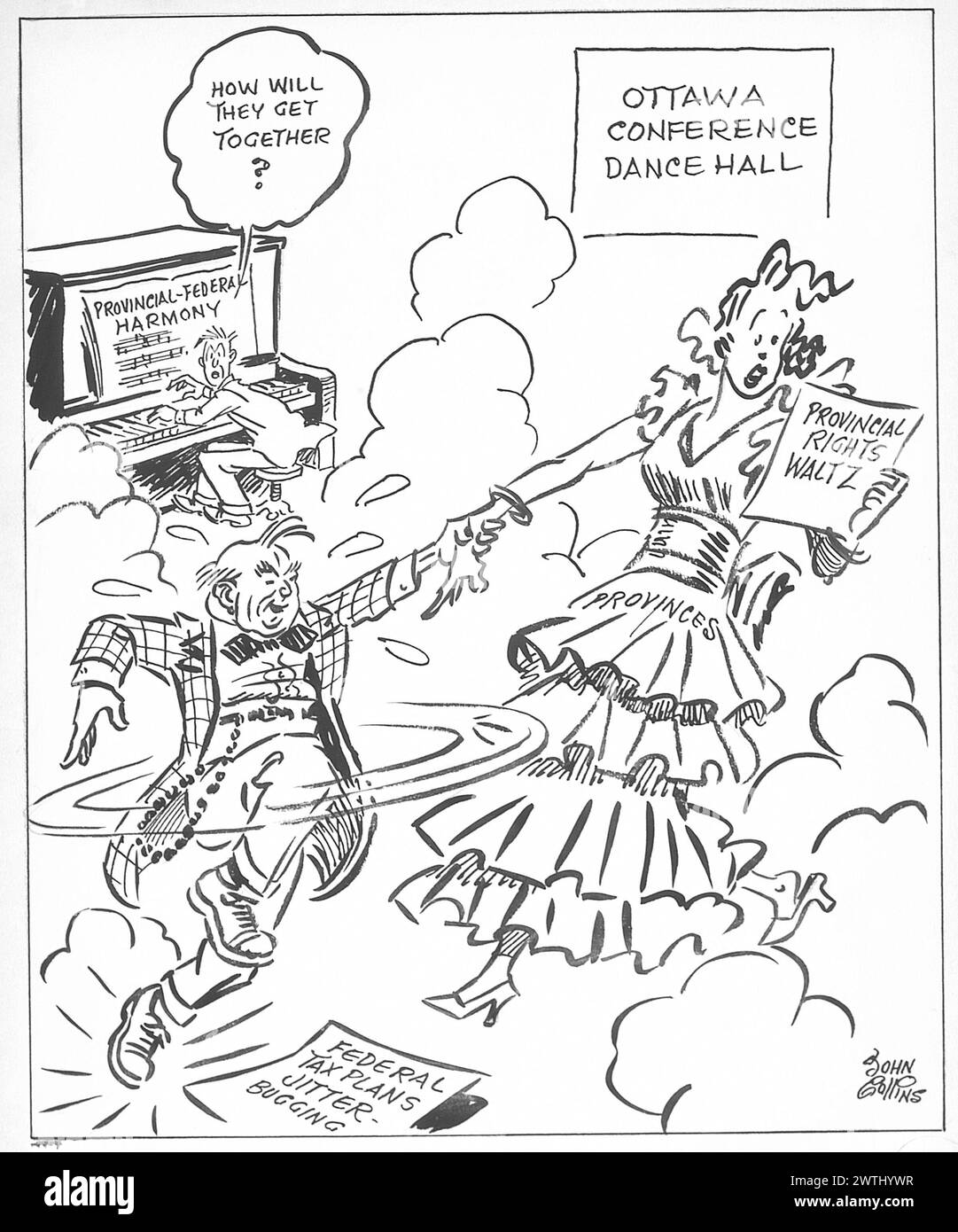 Cold war 1960s cartoon Black and White Stock Photos & Images - Alamy