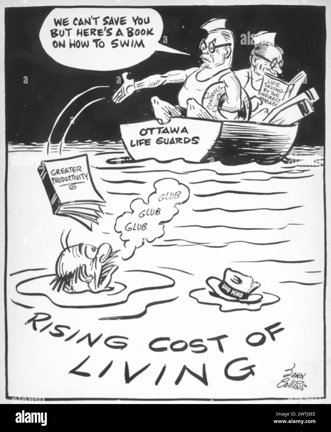 John collins cartoon Black and White Stock Photos & Images - Alamy