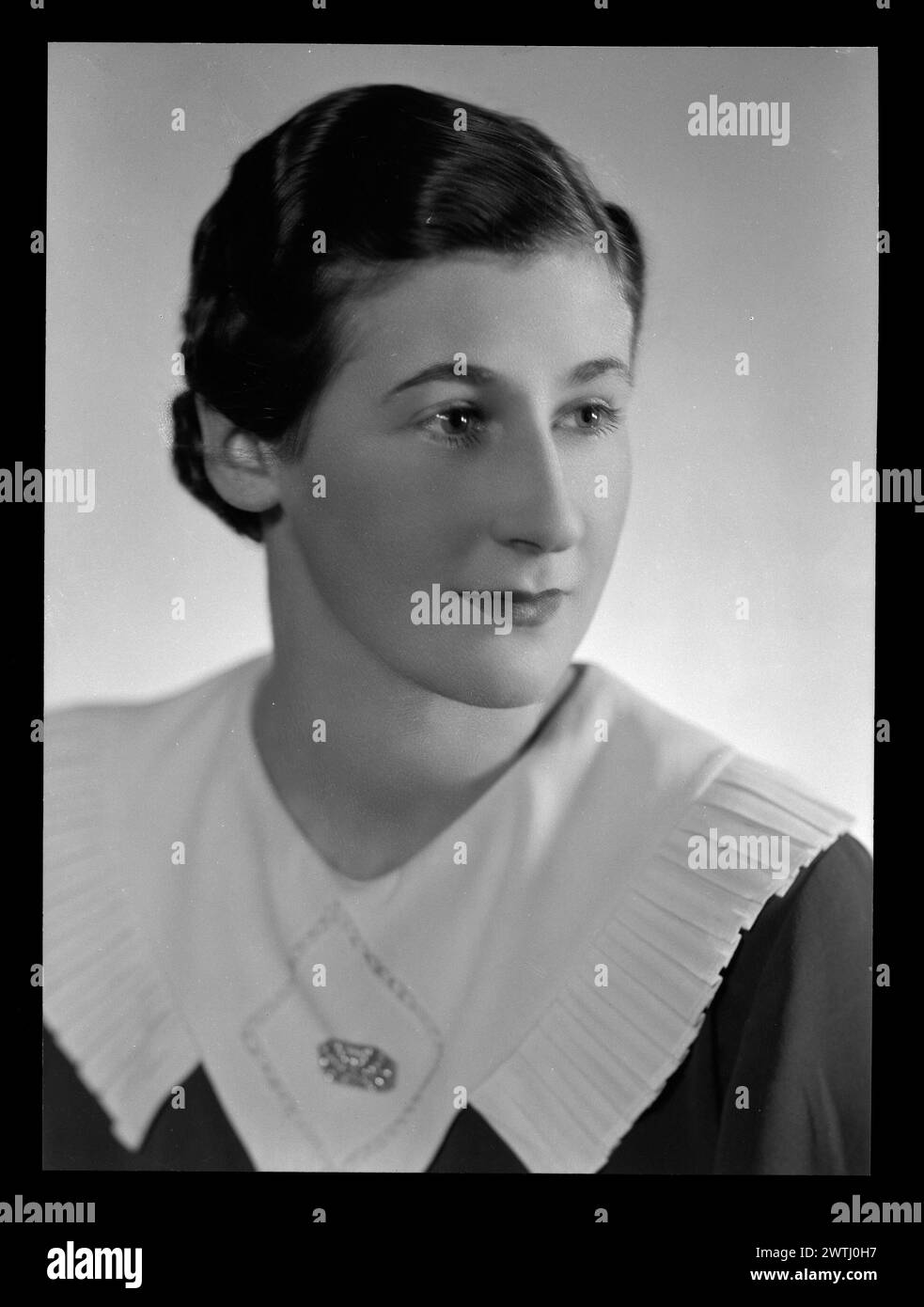 Woman; inscribed 'Miss Cooper' gelatin silver negatives, black-and ...