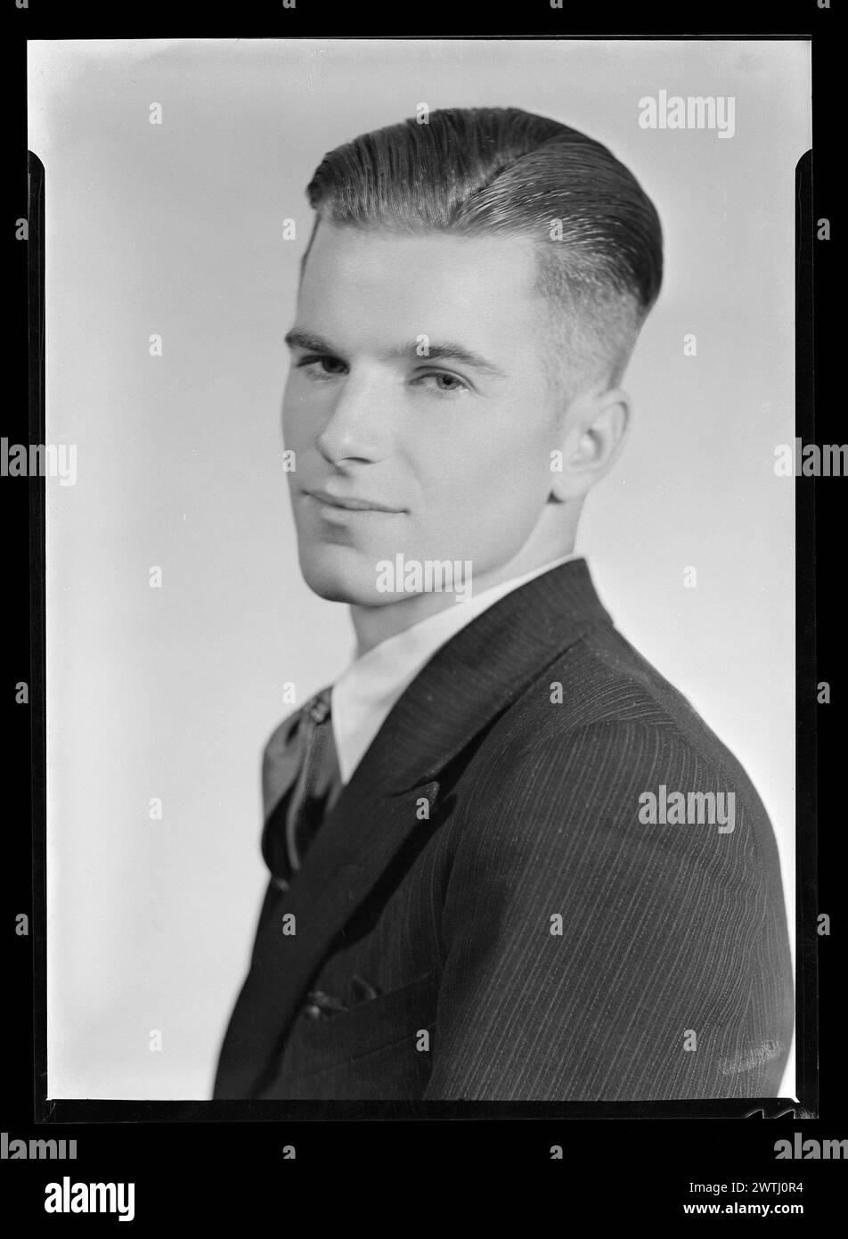 Man; inscribed 'Mr F S Spillman' gelatin silver negatives, black-and ...
