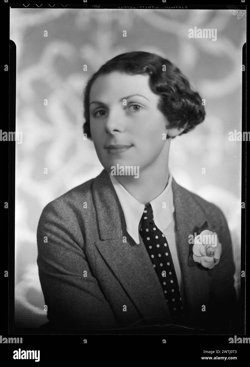 Woman; inscribed 'Sister Jones' Nitrate negatives, gelatin silver ...