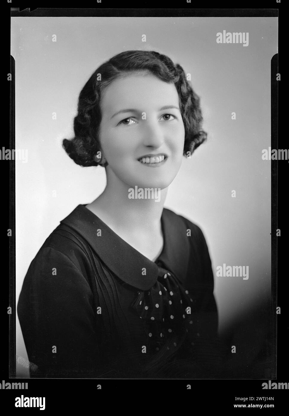 Woman; inscribed 'Miss O. Harlow' gelatin silver negatives, black-and ...