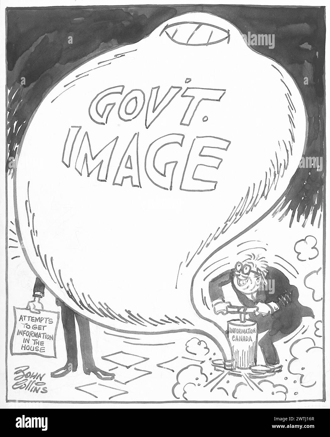 Cartoon - Another Inflation Problem. John Collins (1917-2007 Stock ...