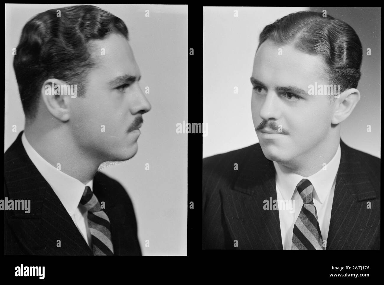 Man; inscribed 'Mr Ellis' gelatin silver negatives, black-and-white ...