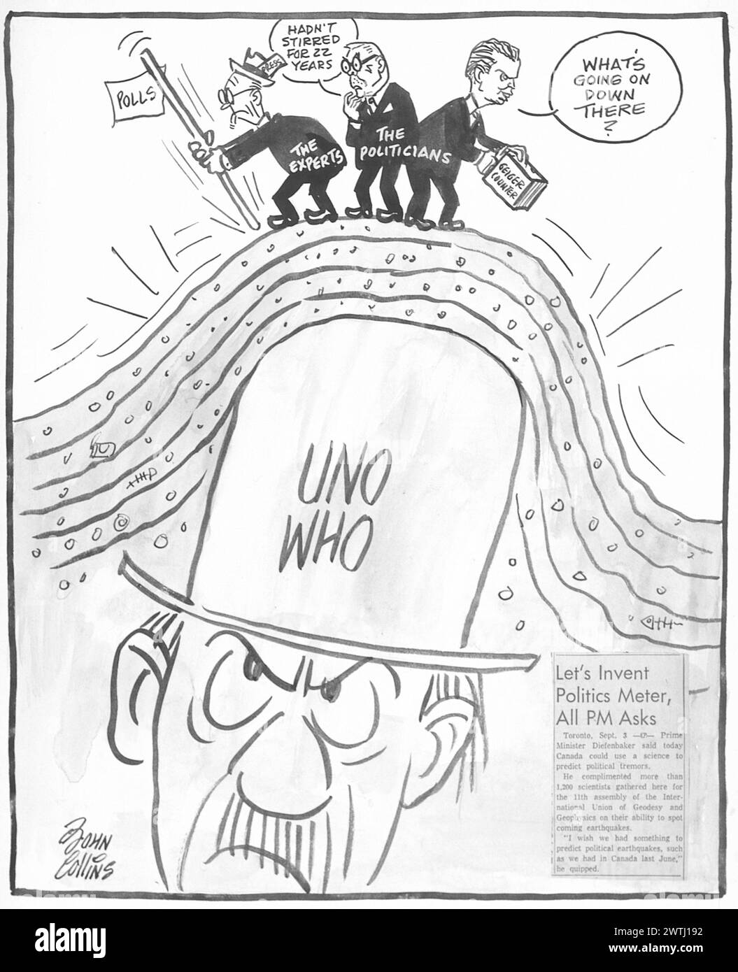 Research critique cartoon hi-res stock photography and images - Alamy