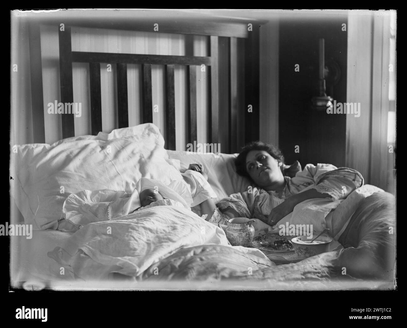 The arrival of Nancy black-and-white negatives, gelatin dry plate ...