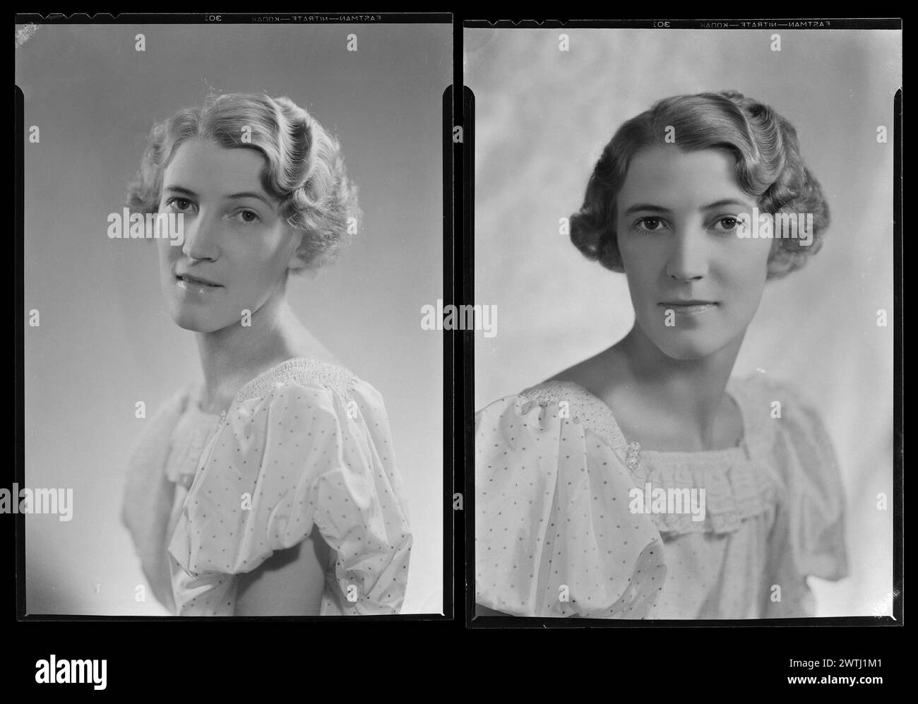 Woman; inscribed 'Miss Jay Pearson Nitrate negatives, gelatin silver ...