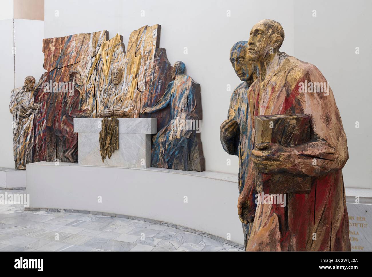 Higher theological seminary of the resurrection priests hi-res stock ...