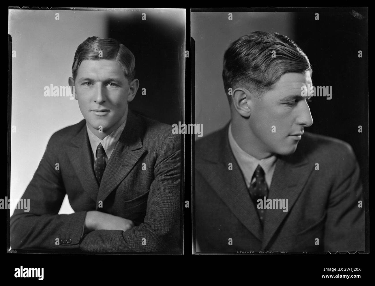 Man; inscribed 'Mr P. S. Plummer' Nitrate negatives, gelatin silver ...