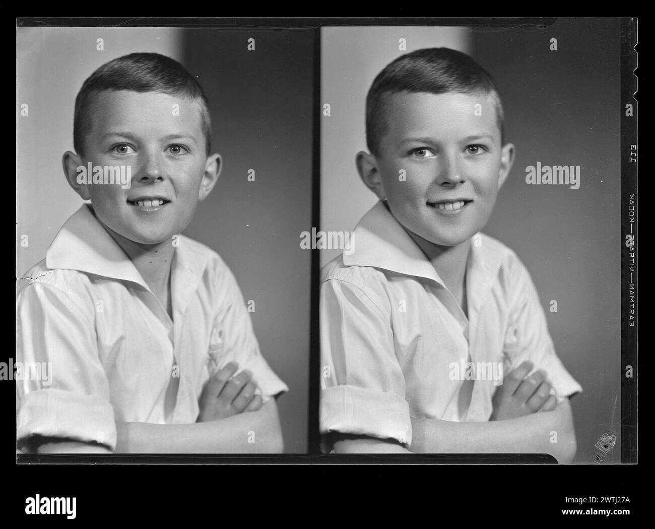 Boy; inscribed 'Mrs I. Taylor' Nitrate negatives, gelatin silver ...